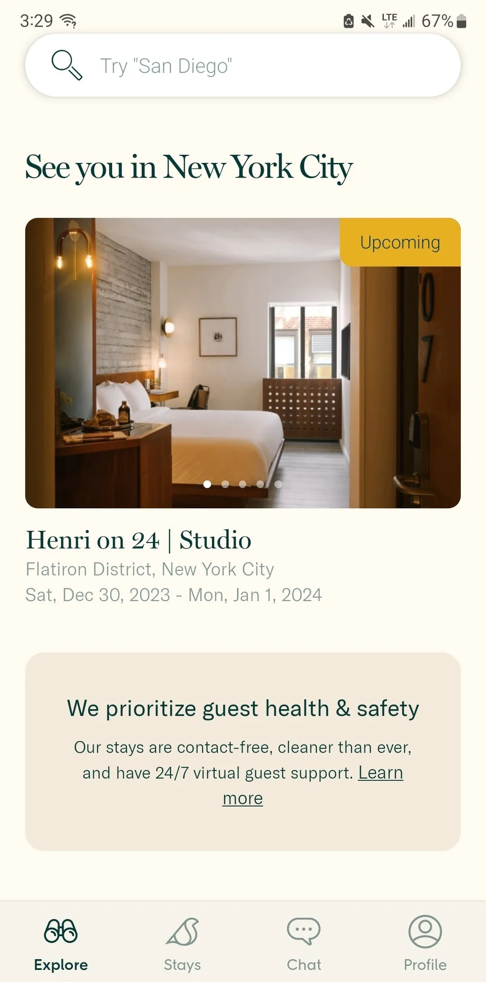 Sonder Guest App — Prita Hasjim