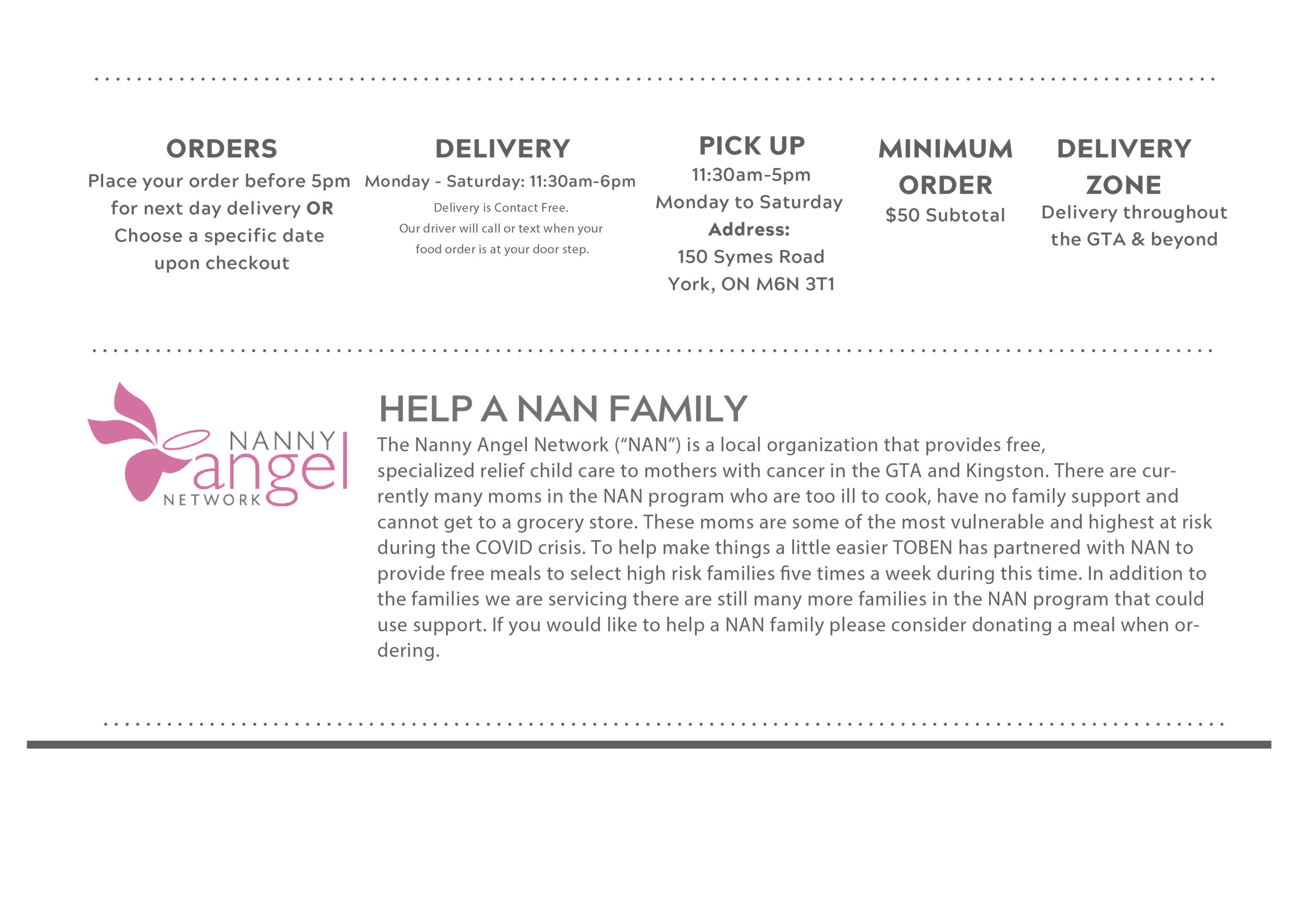 Toben Food by Design | Best Catering & Events in Toronto