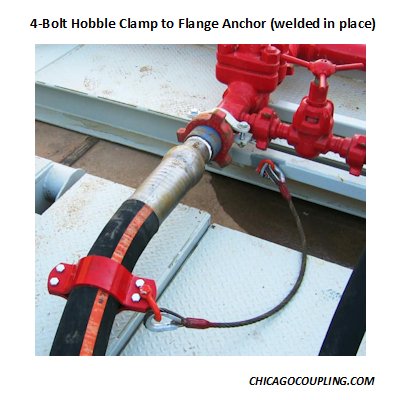 Chicago Coupling — Hobble Clamp Hose Restraints
