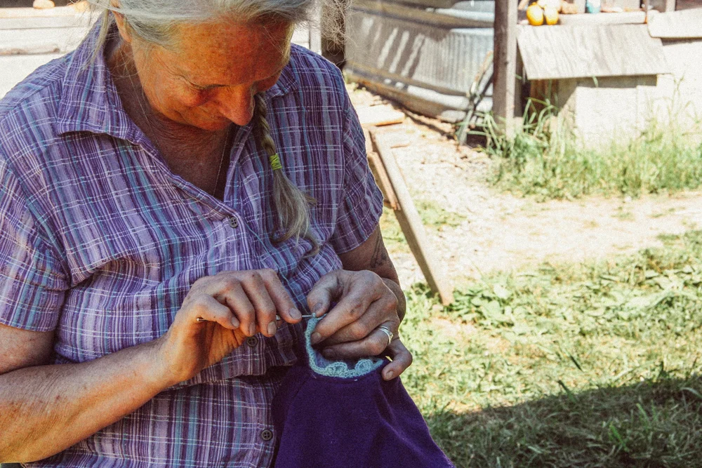 old ways at Jim Croft's in northern Idaho — of sedge & salt