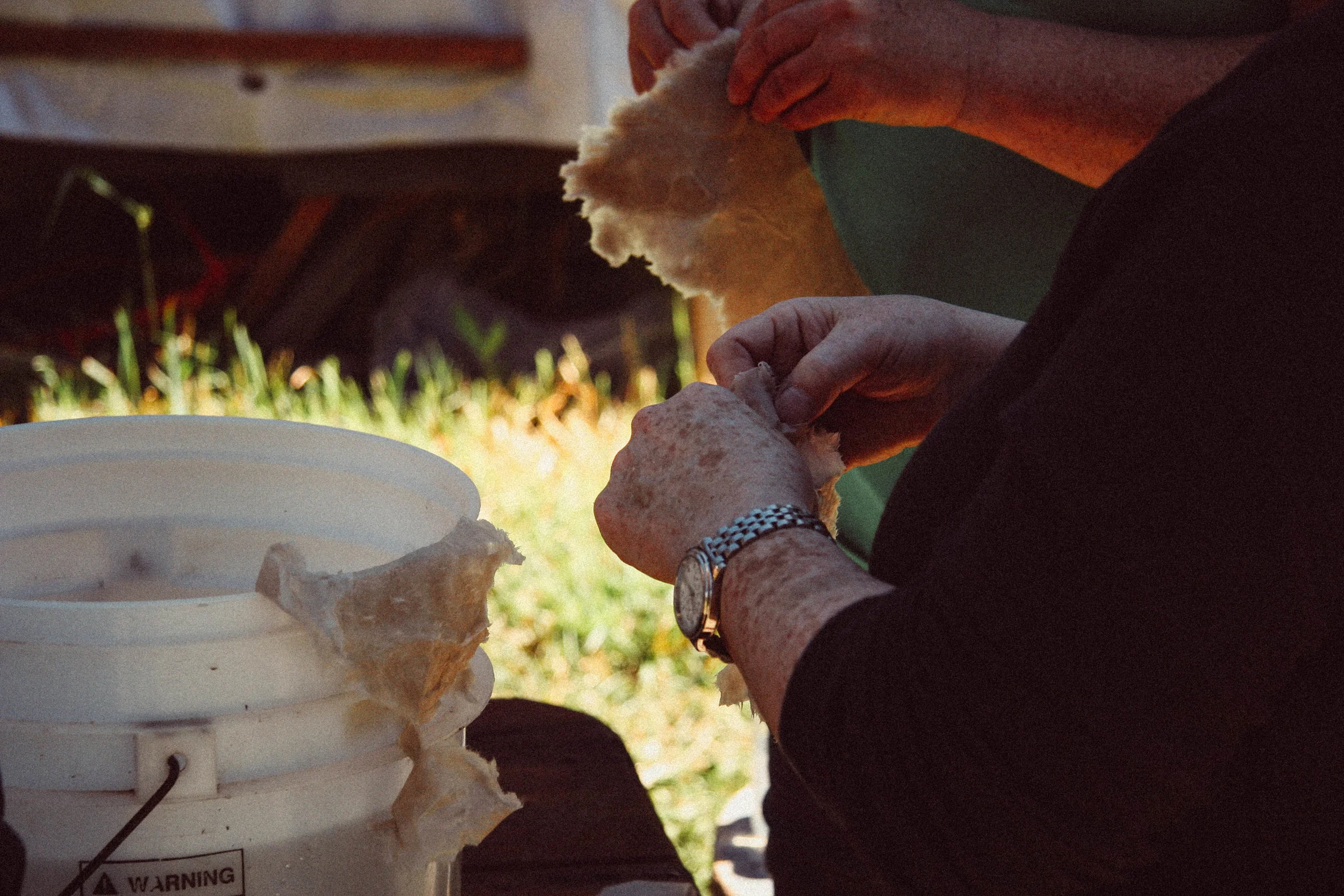 old ways at Jim Croft's in northern Idaho — of sedge & salt