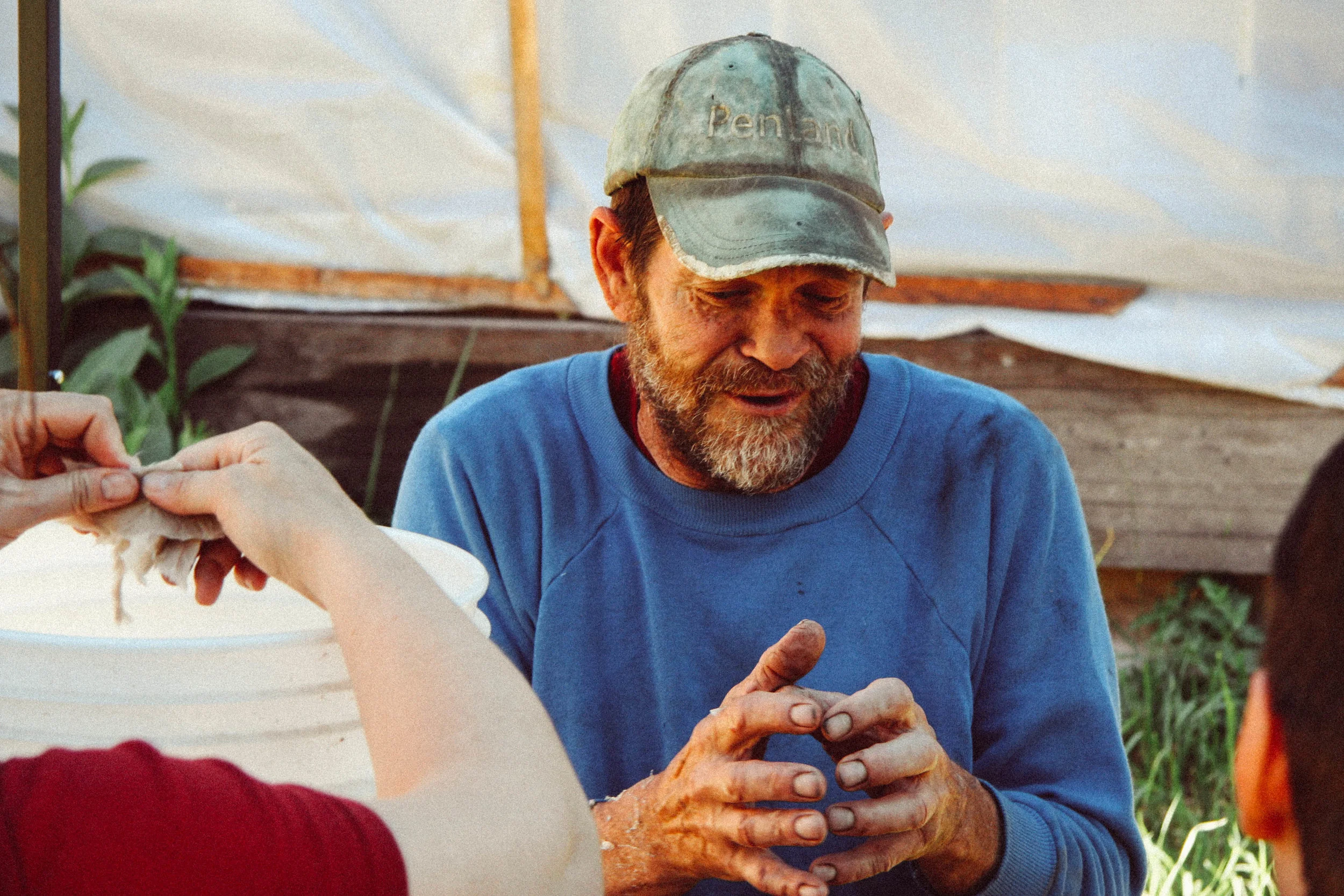 old ways at Jim Croft's in northern Idaho — of sedge & salt