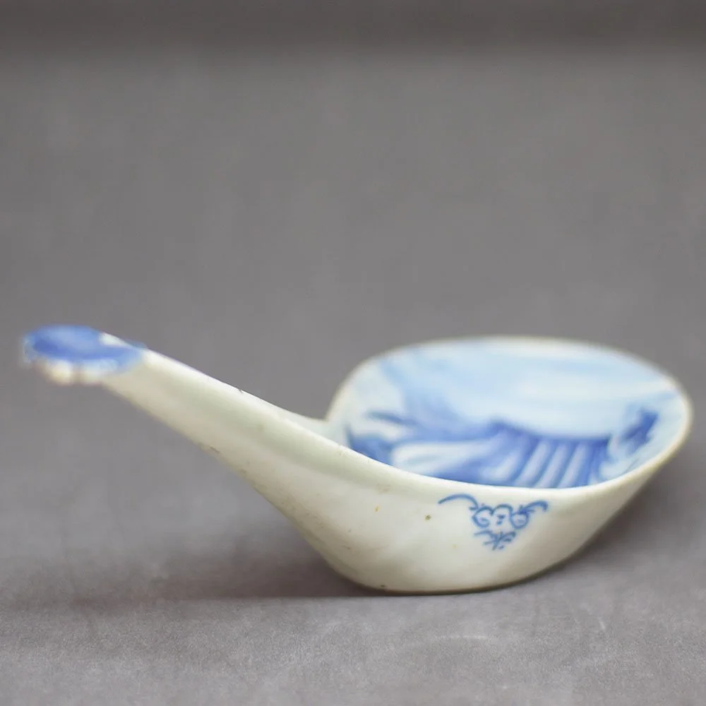 Blue and White Porcelain Spoon/Ladle (Qing Dynasty) — East Inspirations ...