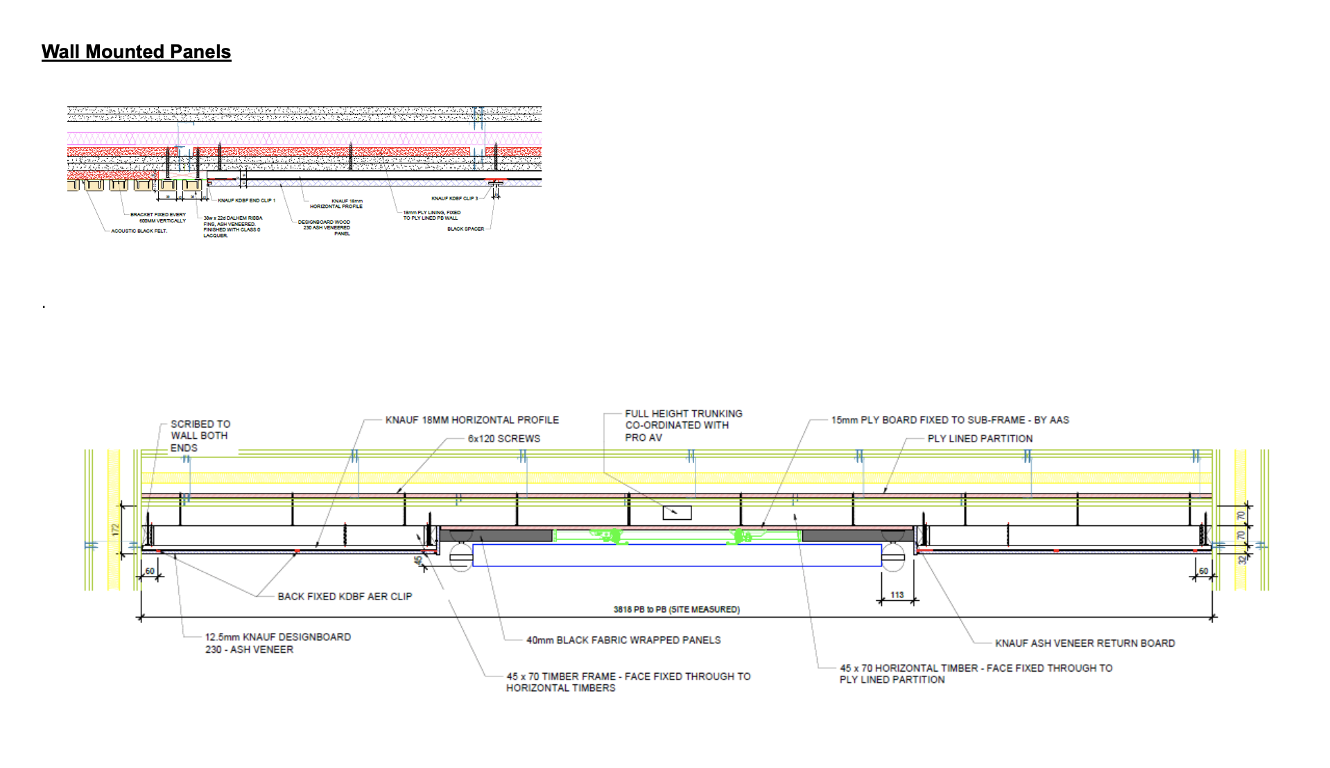 Knauf DB Gypsum Core Ceiling & Wall Range | London Wall