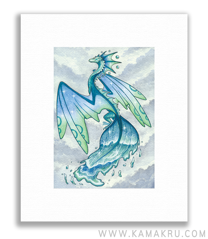 Drawings Of Water Dragons