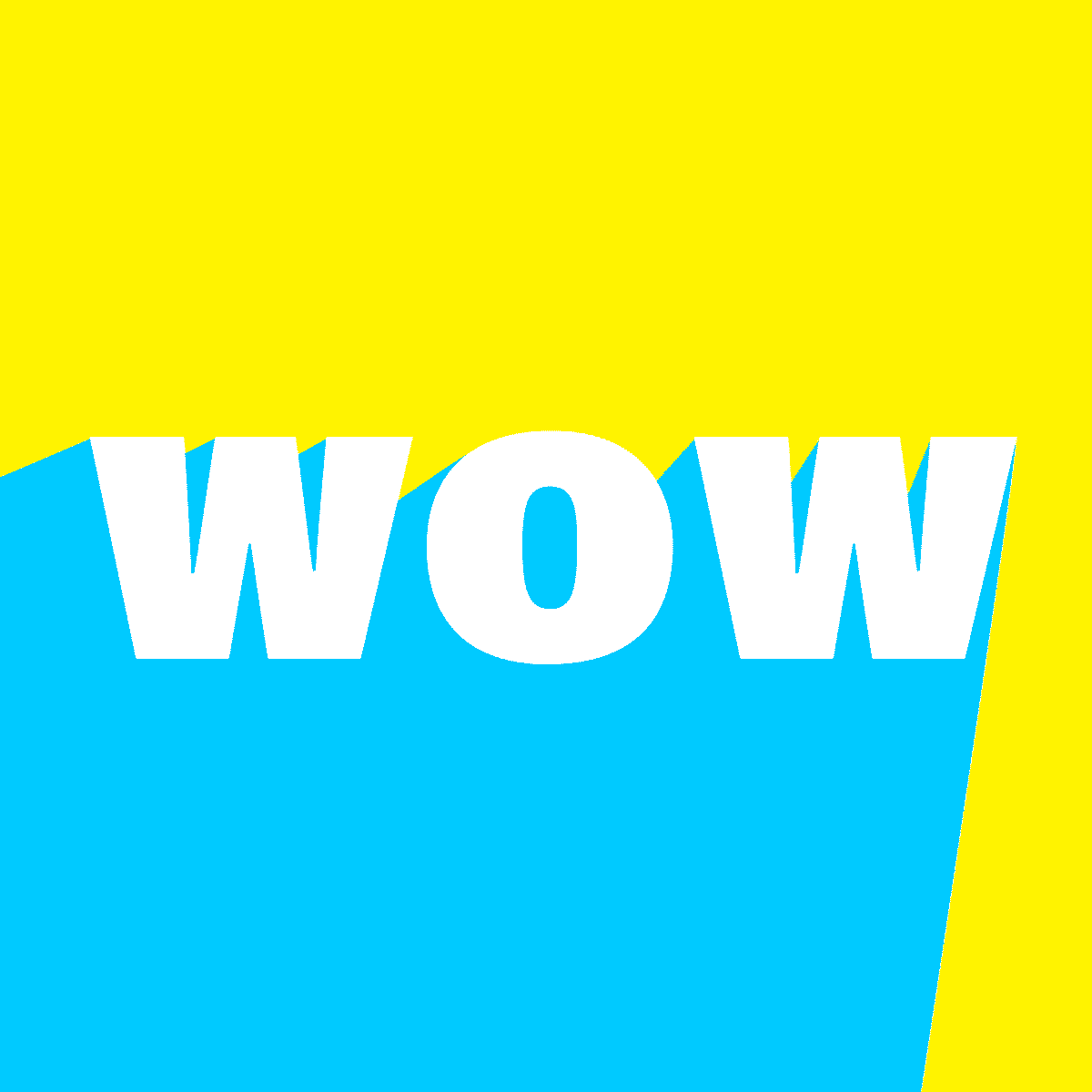 The Word Wow Gif