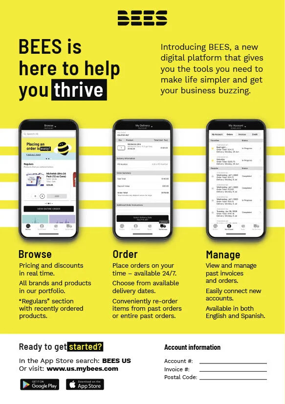 Order with BEES — Fabiano Brothers, Inc.