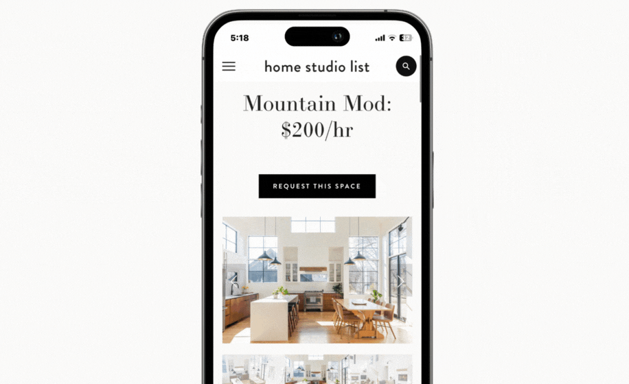 Styled House Rentals for Photography & Film Shoots | Home Studio List