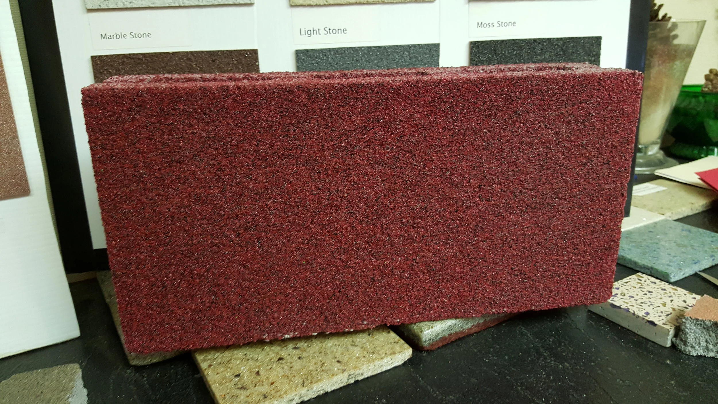 Glass Aggregate Architectural Finishes | Ruby Lake Glass