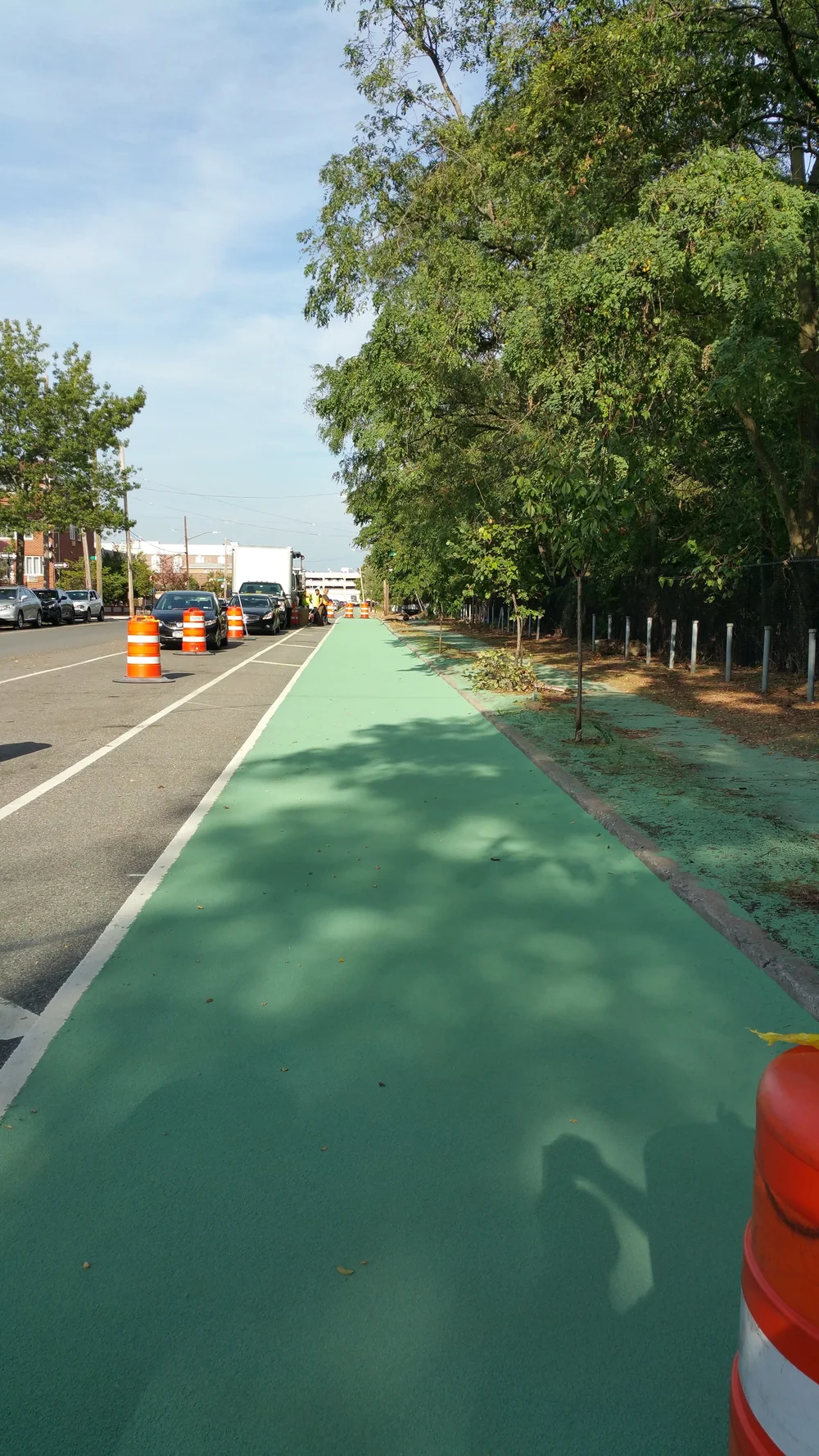 Green Bike Lanes in Brooklyn, NY | Ruby Lake Glass