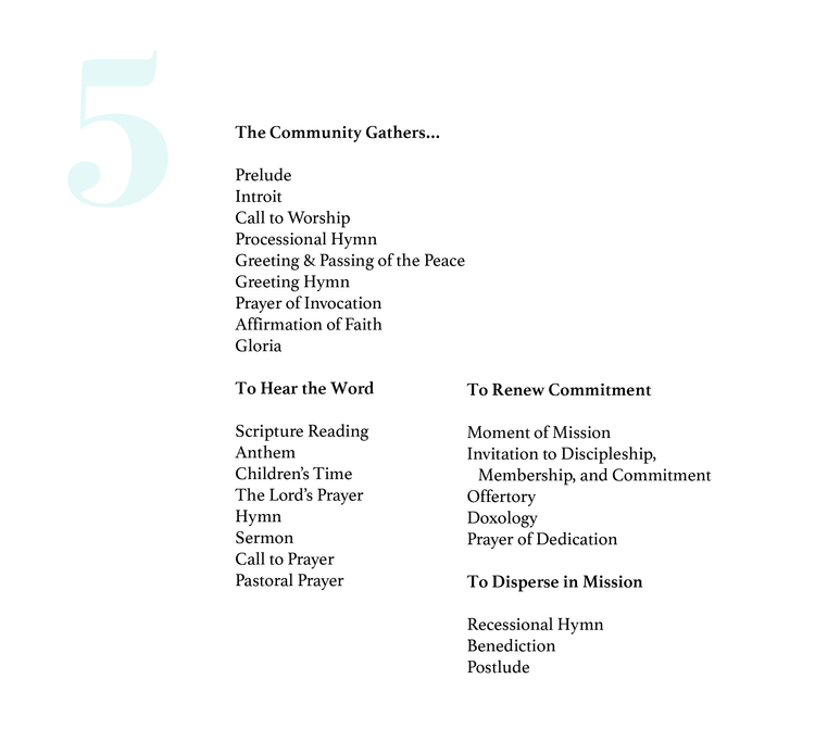 5 Creative Worship Order Templates | Ashley Danyew
