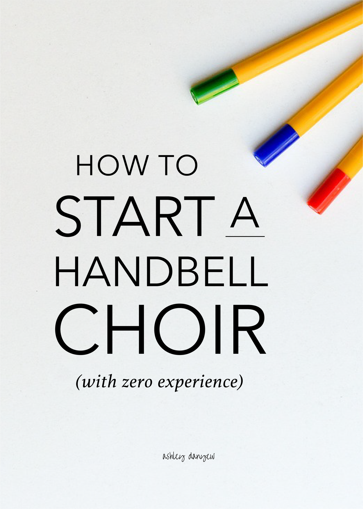 How to Start a Handbell Choir (with Zero Experience) | Ashley Danyew
