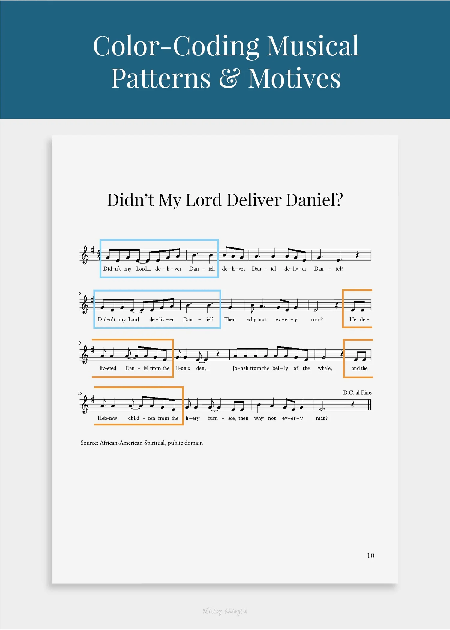 How to Use Color to Teach Music Literacy | Ashley Danyew