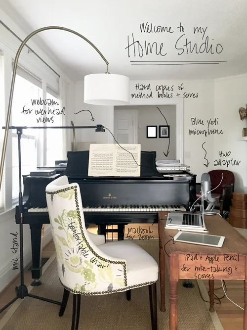 How to Teach Music Lessons Online | Ashley Danyew
