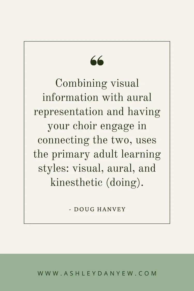 How to Help Your Adult Choir Learn to Read Music | Ashley Danyew