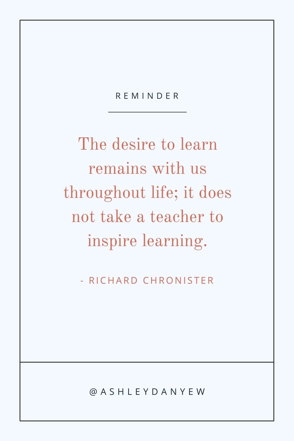 When the Teacher Becomes the Student | Ashley Danyew