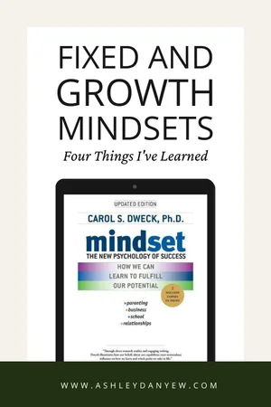 Fixed and Growth Mindsets (What I Learned from Carol Dweck's Book ...