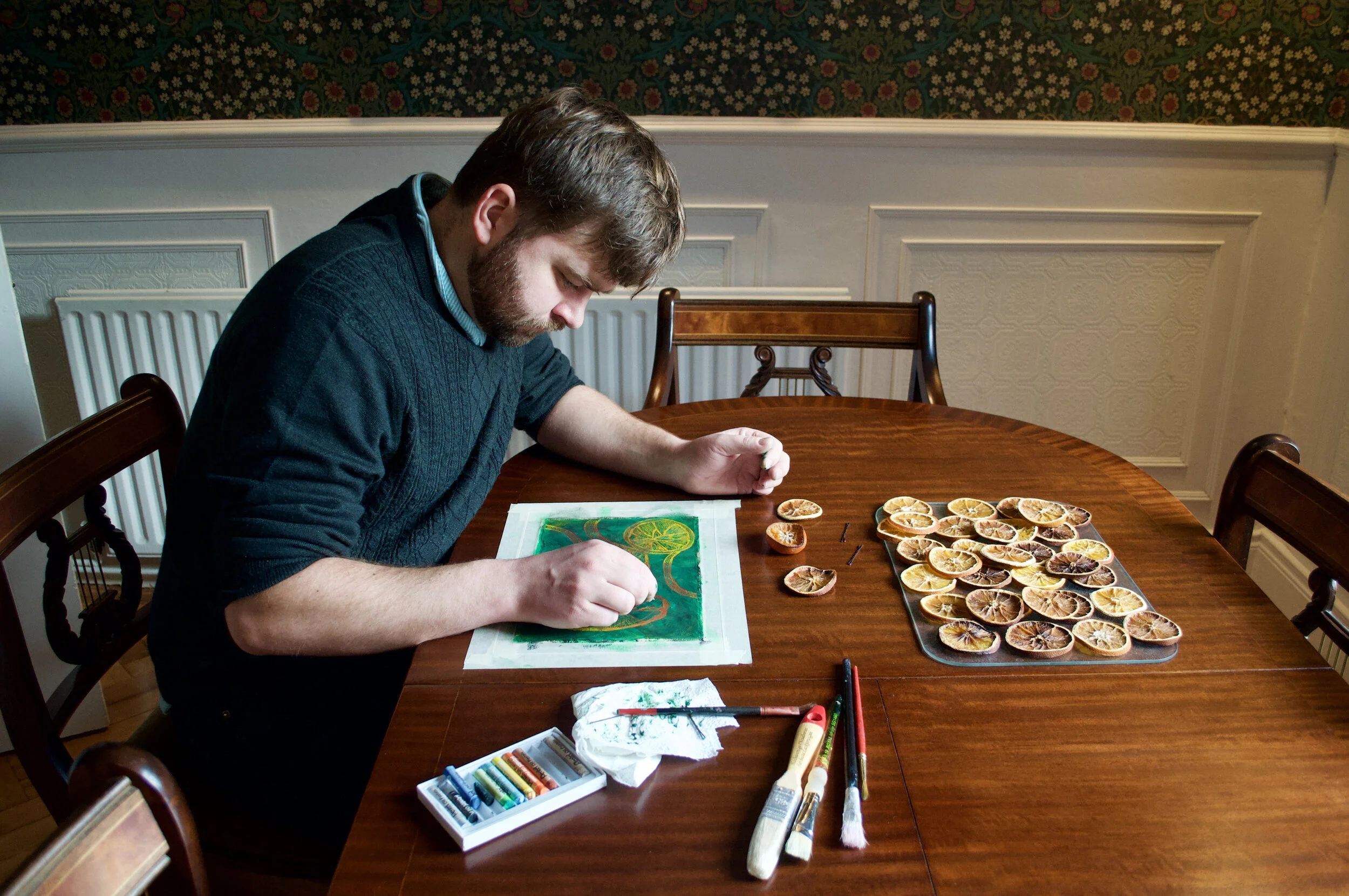 Sgraffito Drawing — John Speight