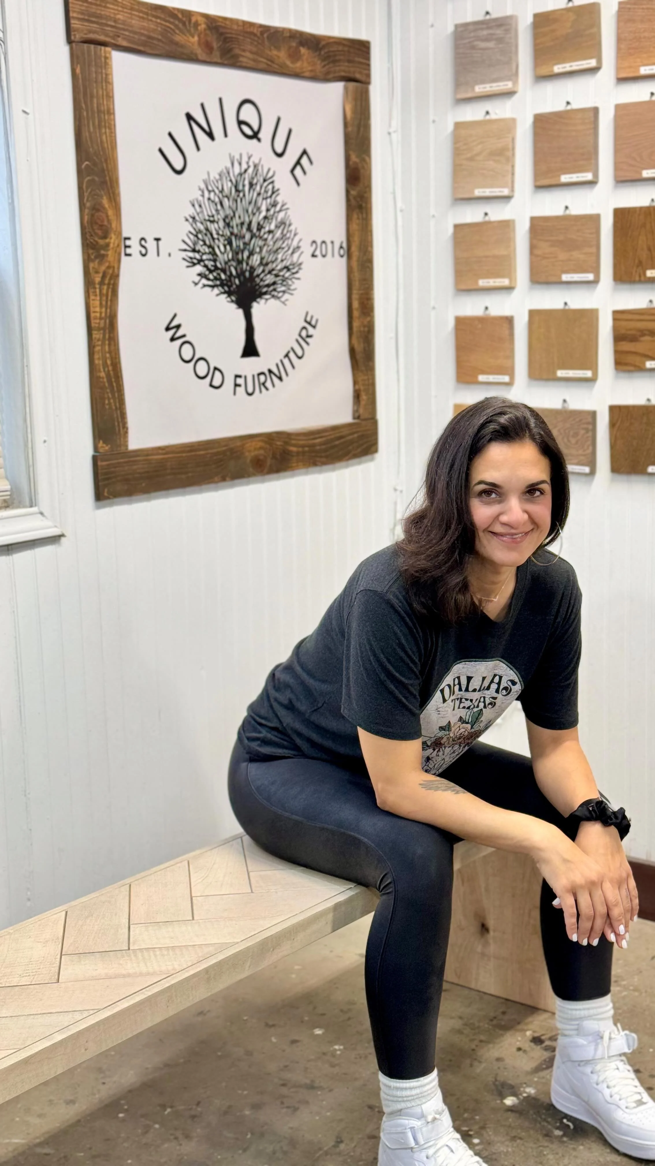 Unique wood furniture - custom solid wood