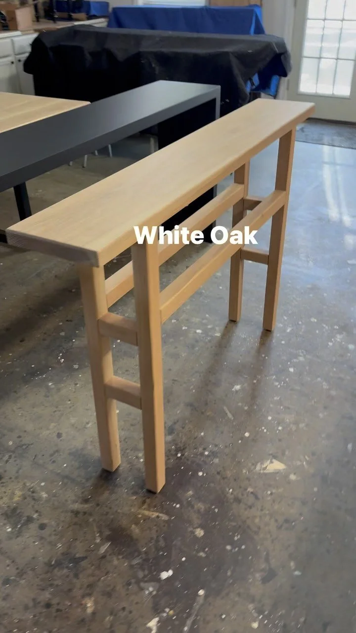 Unique wood furniture - custom solid wood