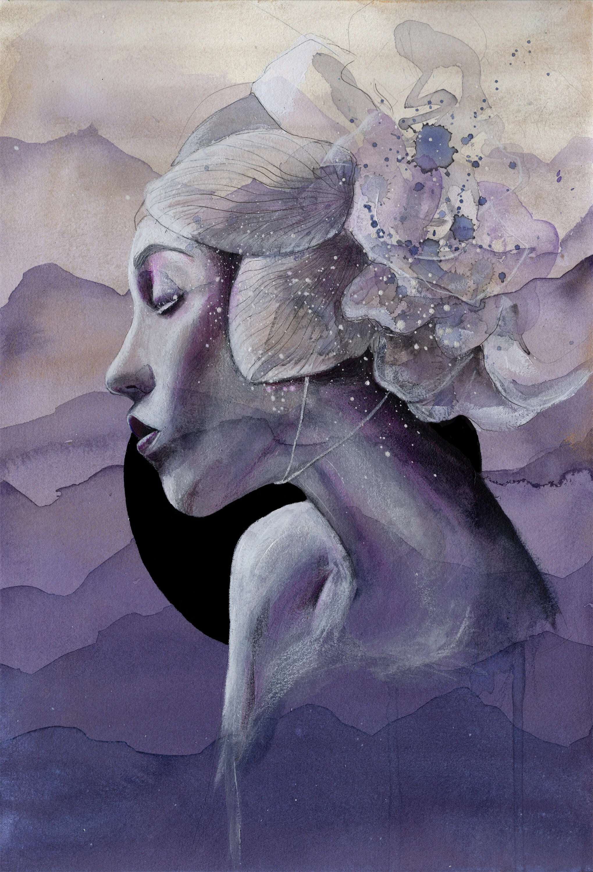 Watercolour Art — Victoria Olt