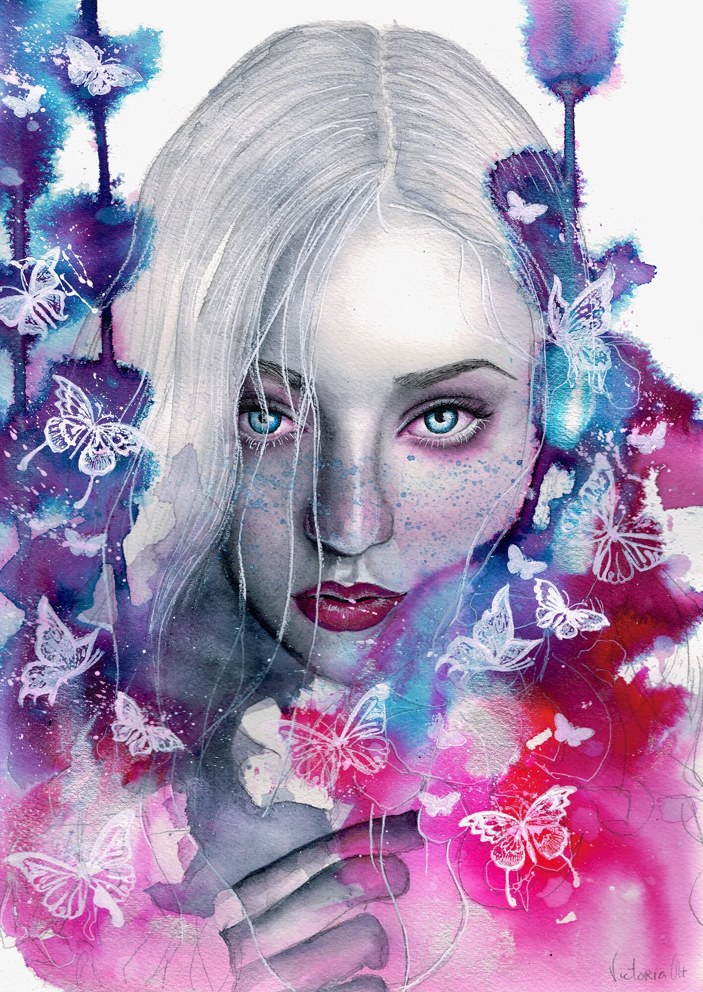 Watercolour Art — Victoria Olt