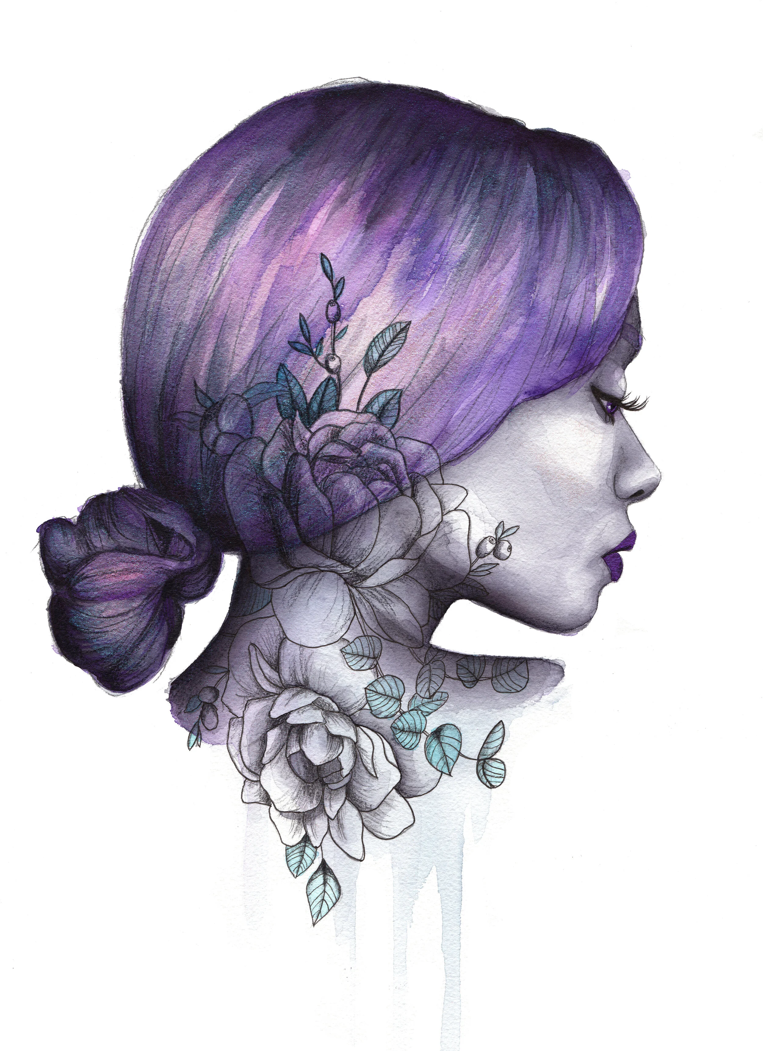 Watercolour Art — Victoria Olt