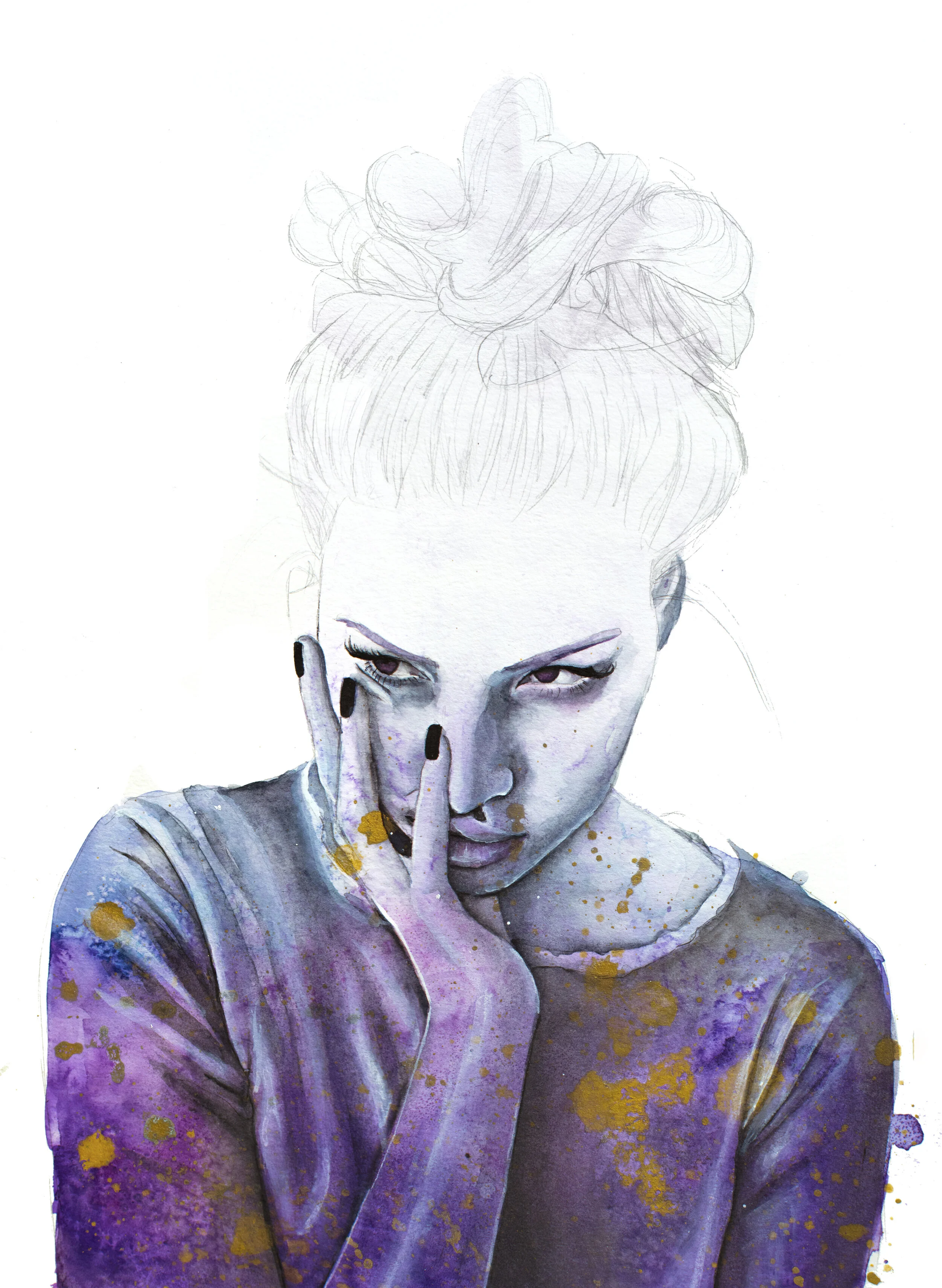 Watercolour Art — Victoria Olt