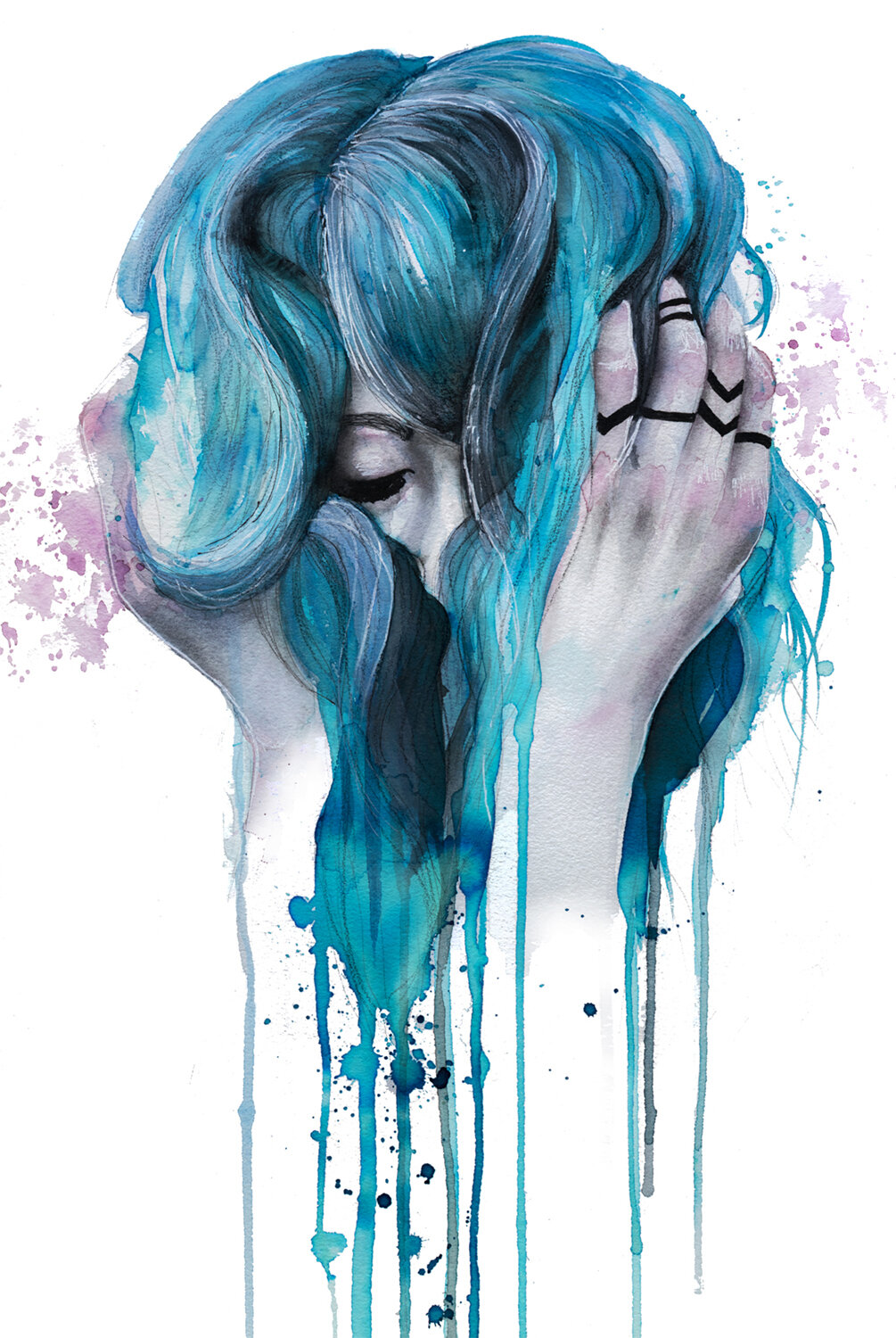 Watercolour Art — Victoria Olt