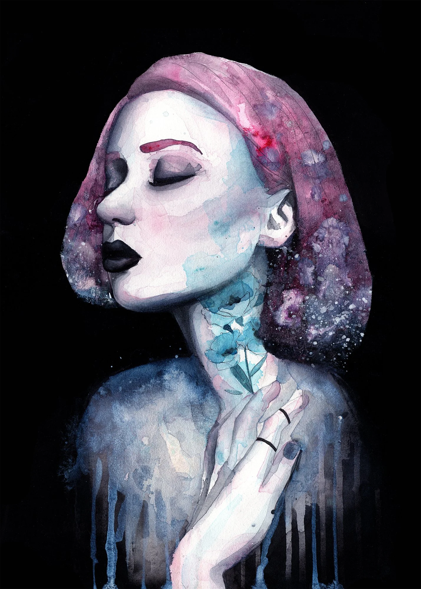 Watercolour Art — Victoria Olt