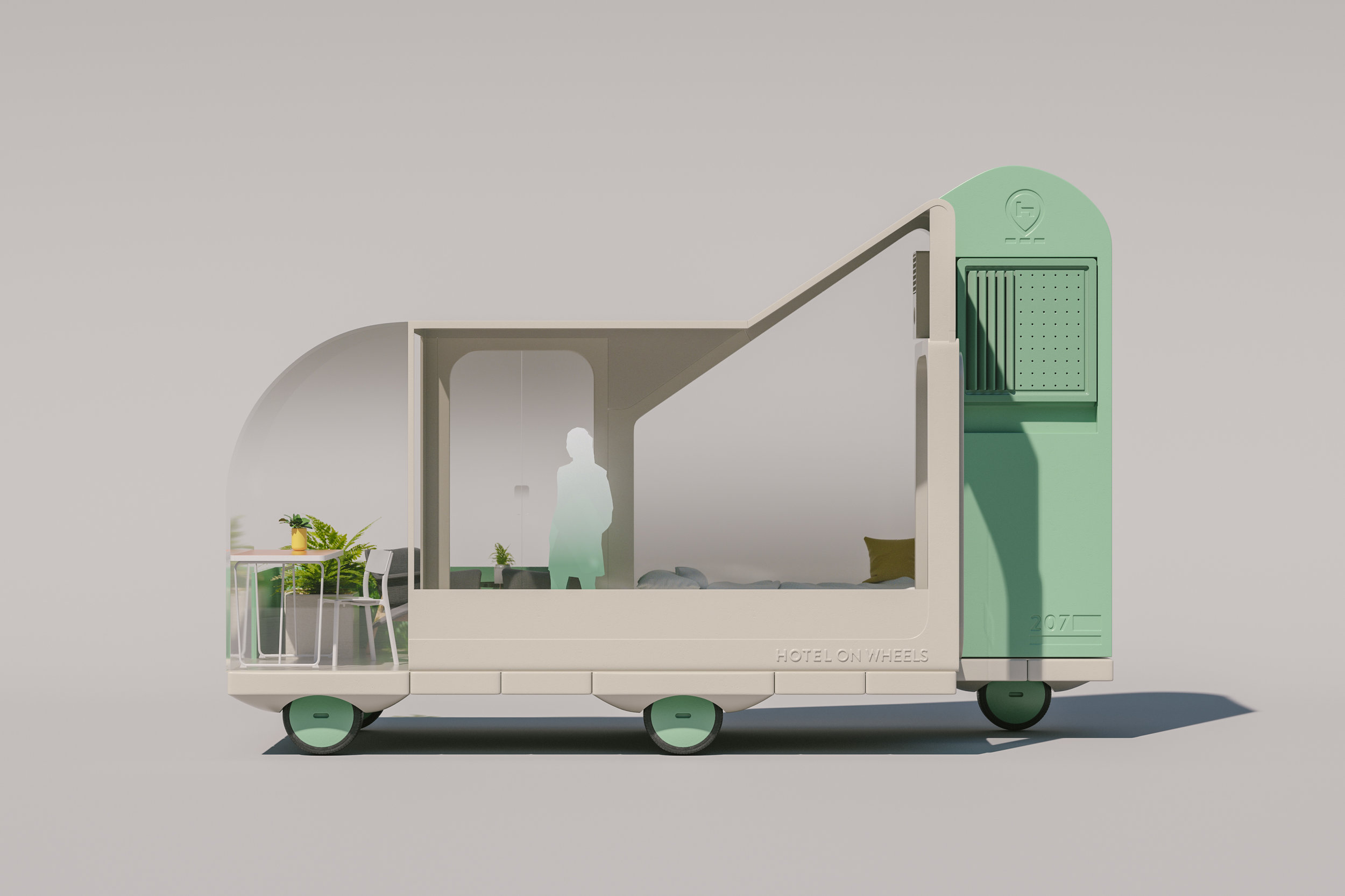 Spaces on Wheels for IKEA — MATTHIAS WINCKELMANN