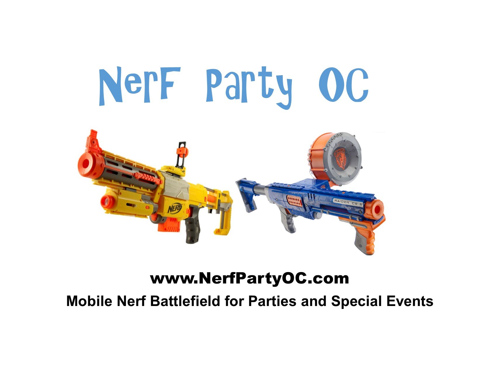 Nerf Party OC - What we Do