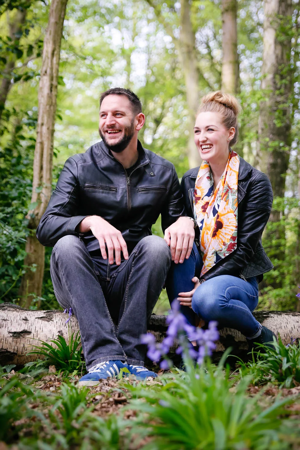 Steph & Andy pre-wedding shoot | Acomb Wood, York — Rob Freeman Photography