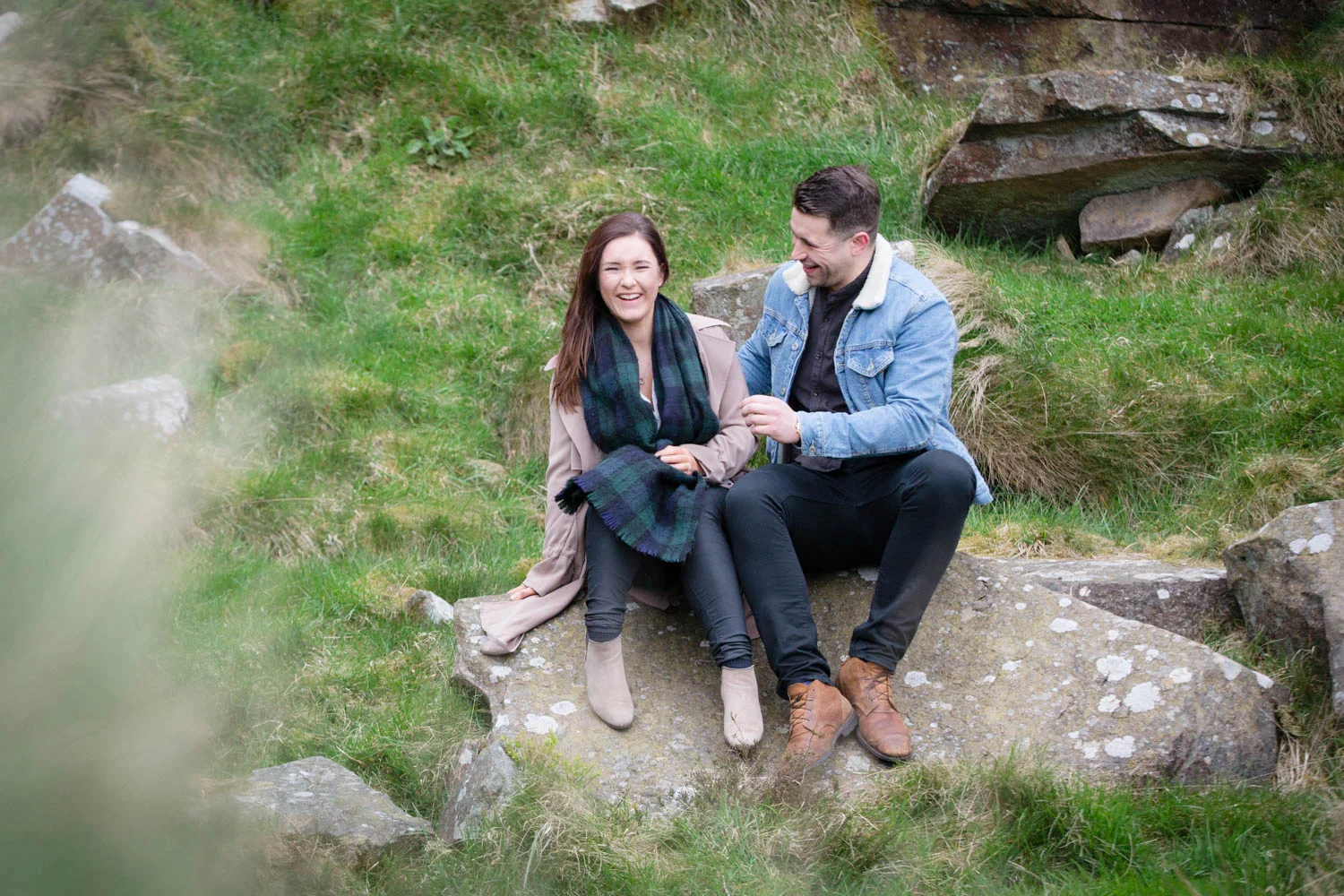 Claire & Andrew pre-wedding shoot | Marsden moor — Rob Freeman Photography
