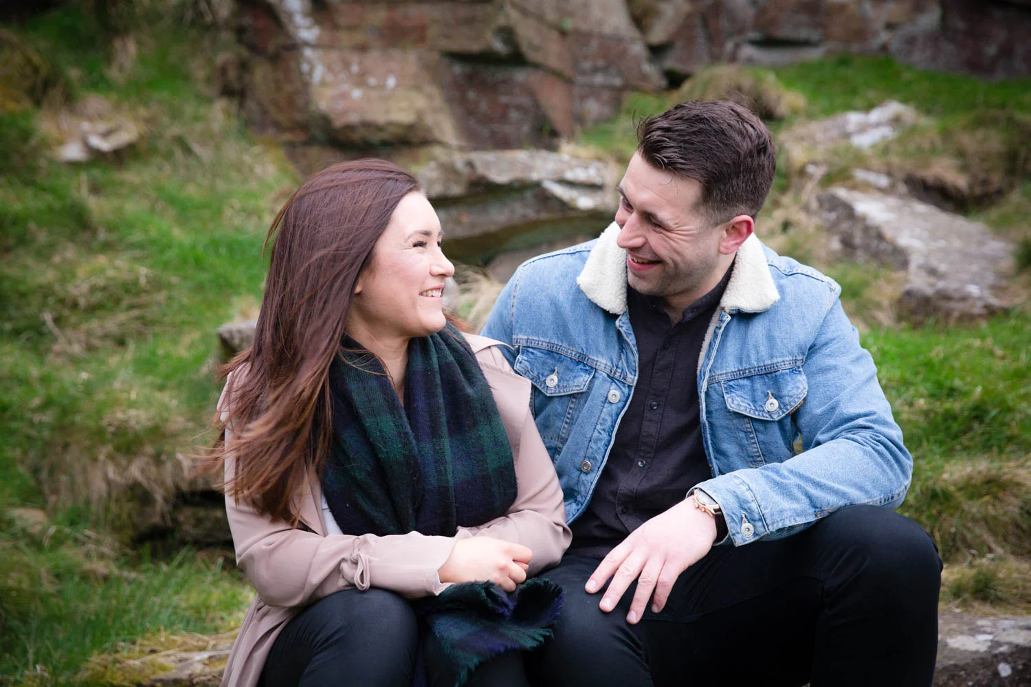 Claire & Andrew pre-wedding shoot | Marsden moor — Rob Freeman Photography