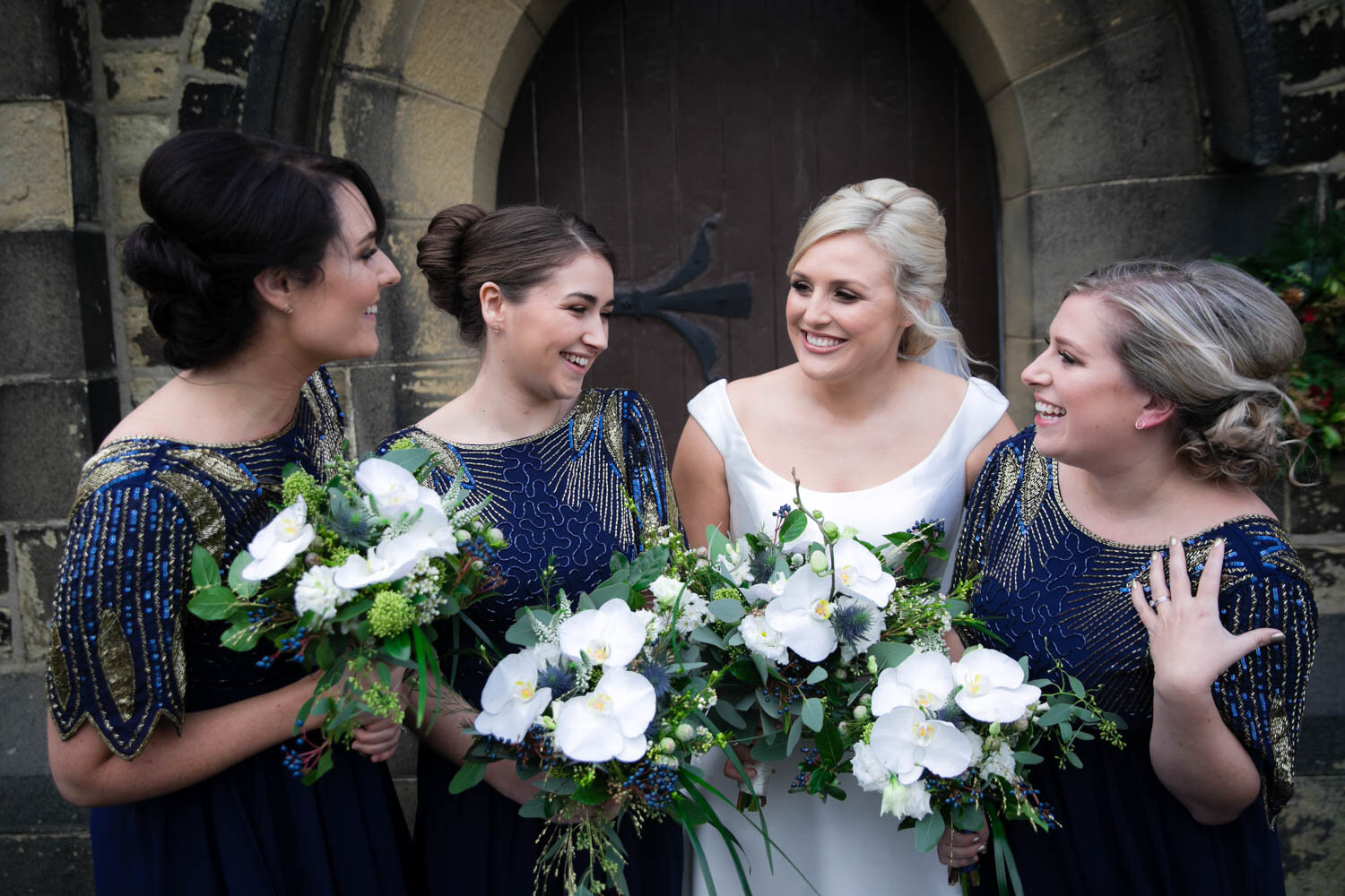 Hester & Barney's wedding day | The Fleece Inn wedding photography ...