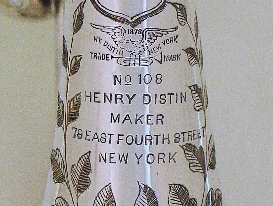 Distin, NY Cornet — Robb Stewart Brass Instruments