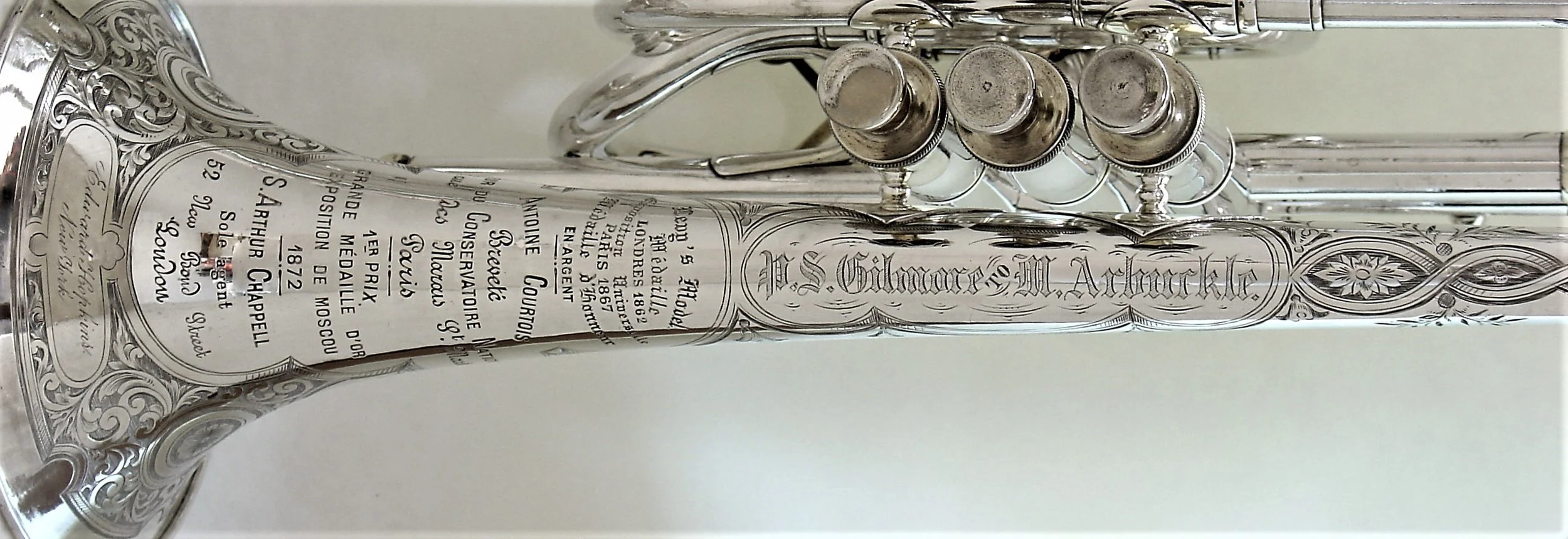 Arbuckle Courtois Cornet — Robb Stewart Brass Instruments