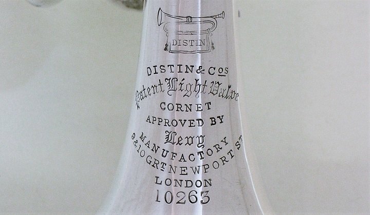 Distin, London Cornet — Robb Stewart Brass Instruments