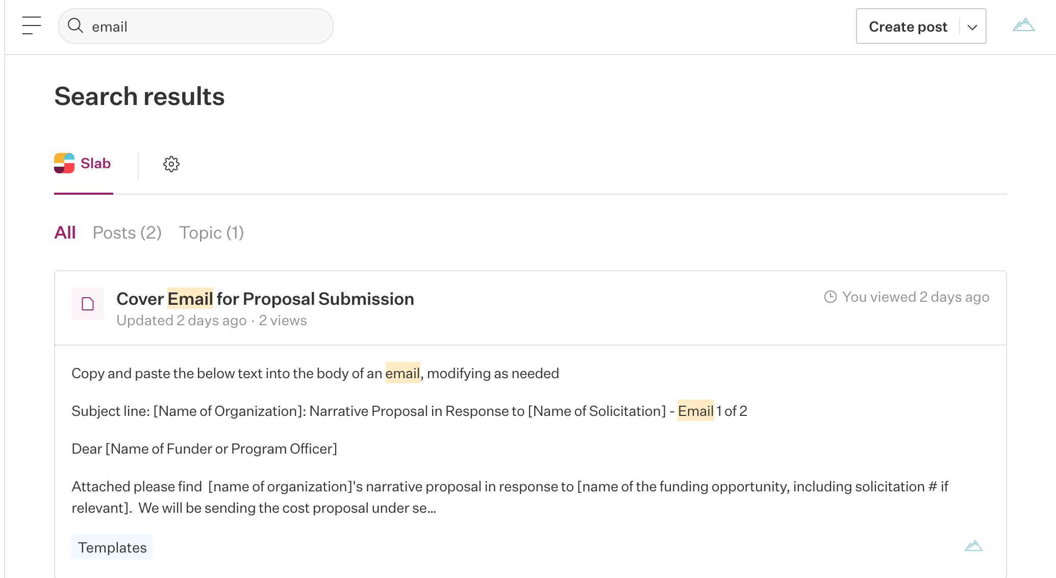 Simplify Your Knowledge Management System with Slab — Peak Proposals