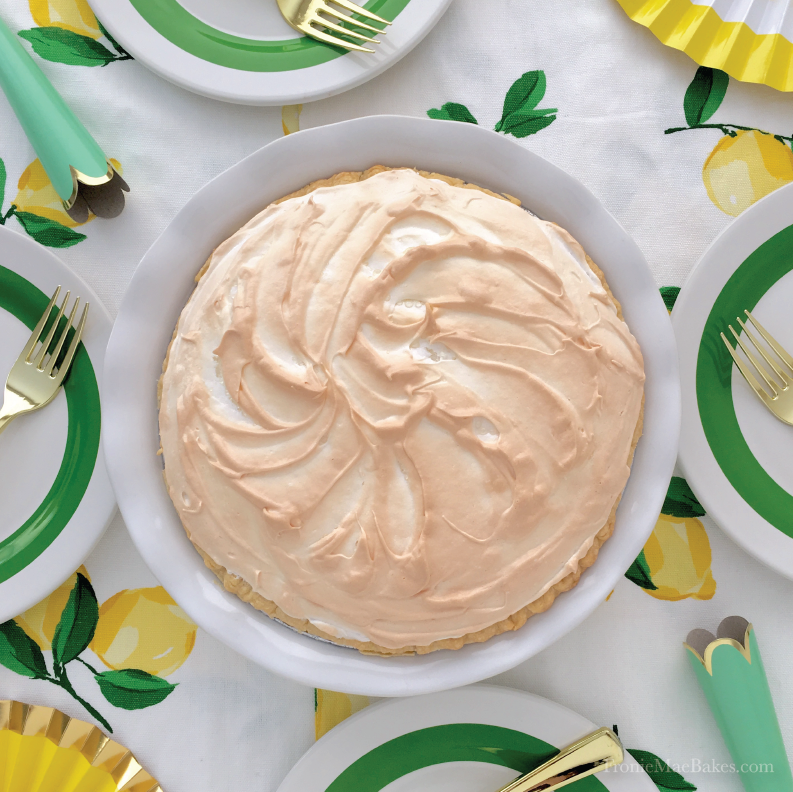 Wanda Mae's Homemade Lemon Meringue Pie Recipe — Fronie Mae Bakes