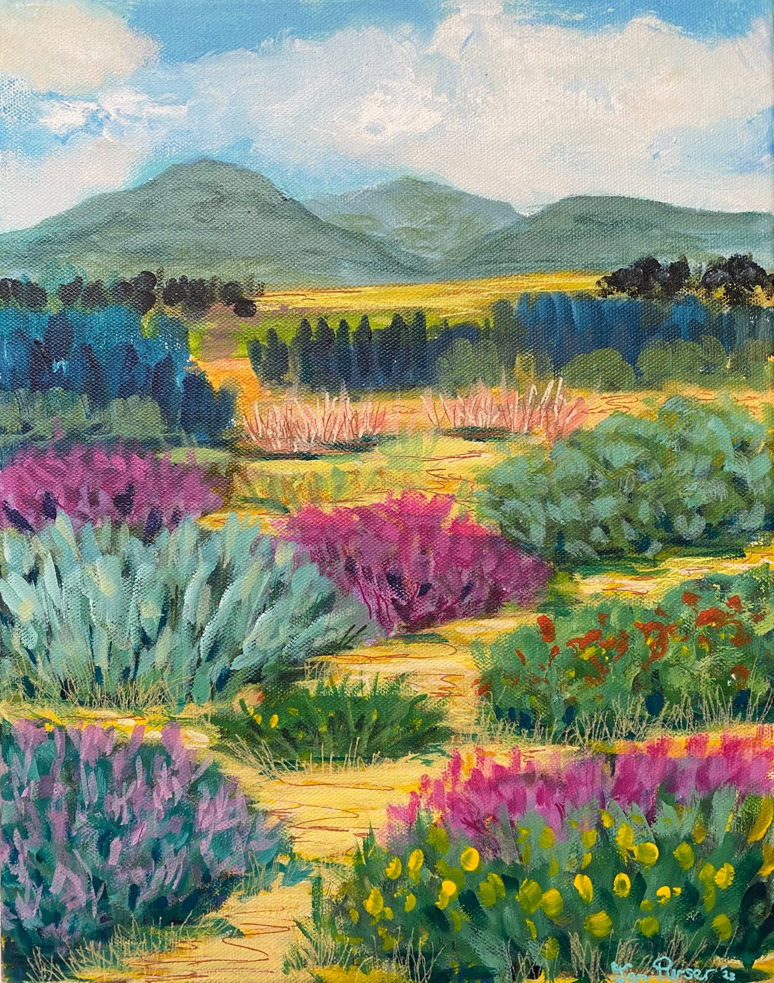 Flowers — Jan Purser Art