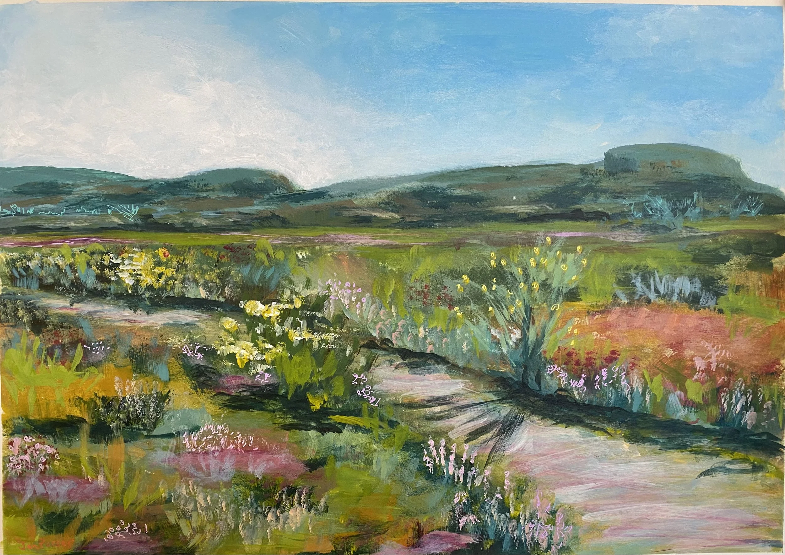 Land + Water — Jan Purser Art