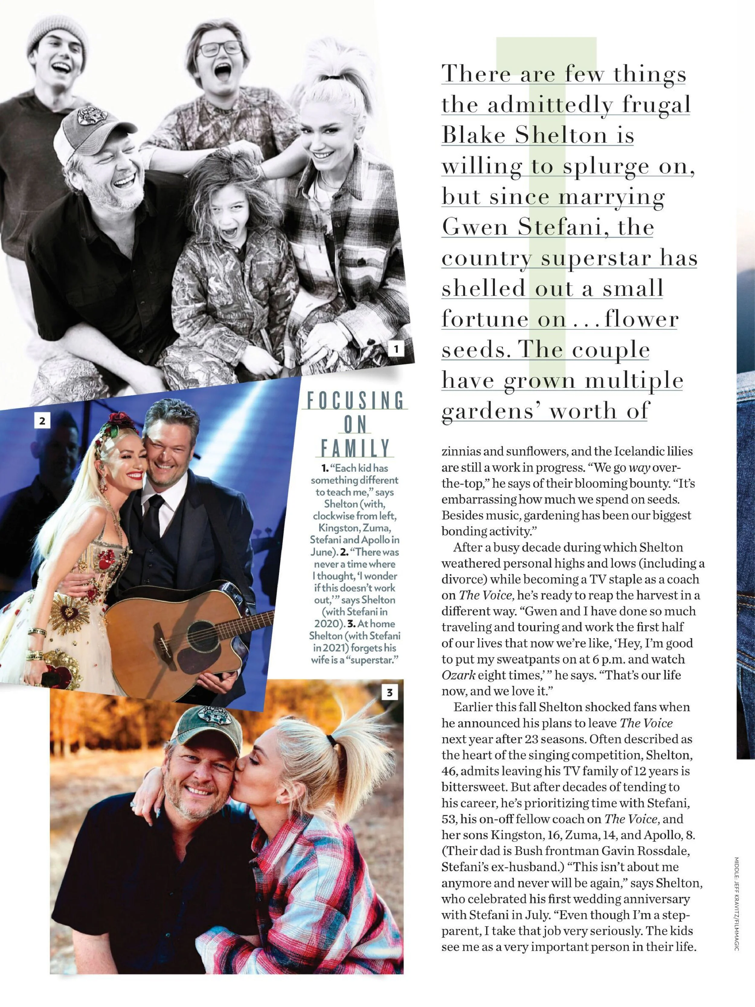 Blake: People Magazine — Shefani Archive