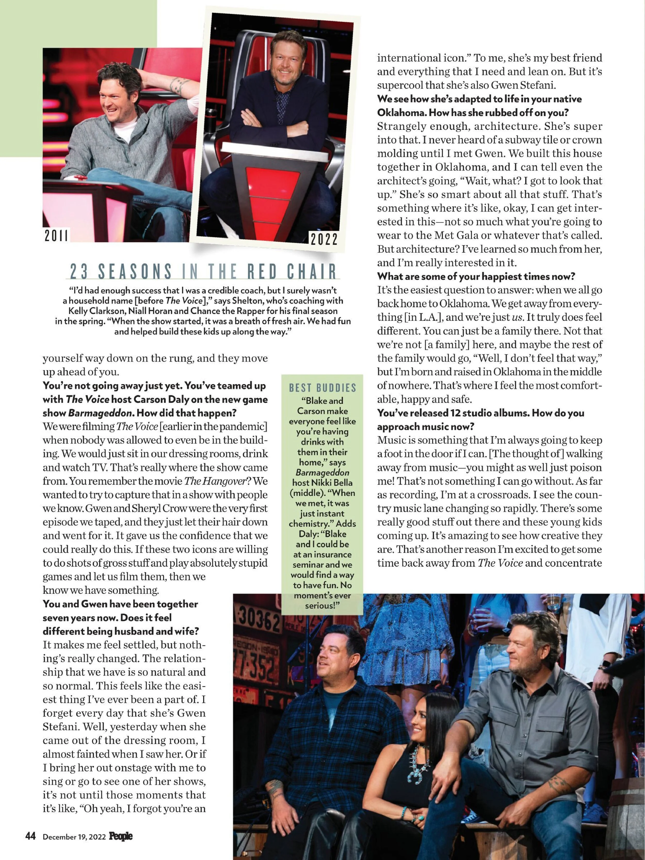 Blake: People Magazine — Shefani Archive