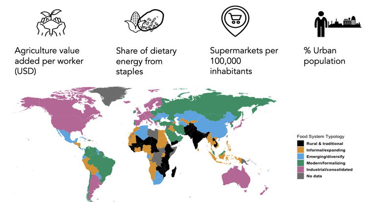 Global food system transitions in the last 50 years: what have we ...
