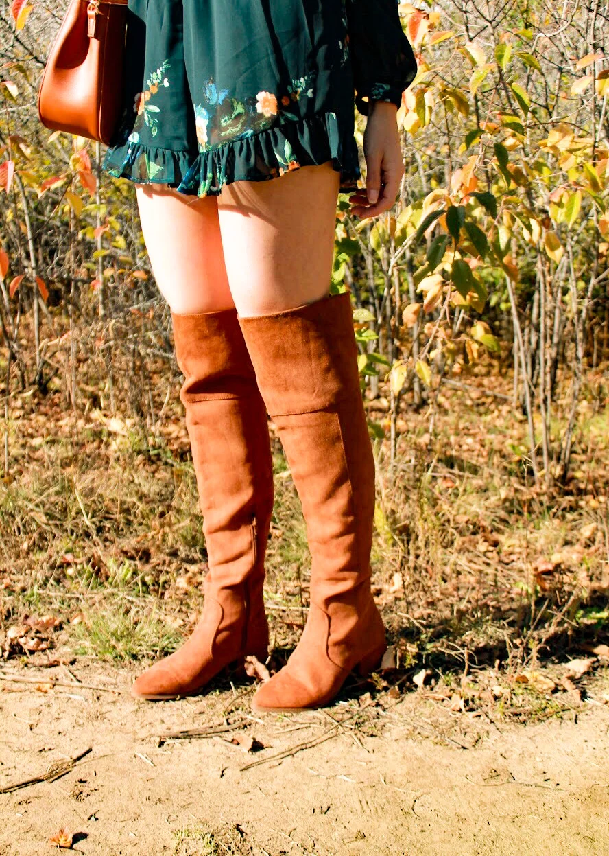 Fall Floral Romper — Denv.Her.