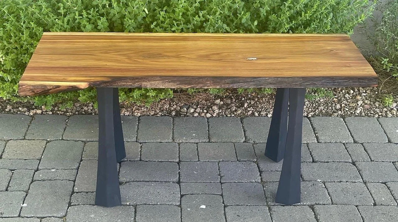 Live edge coffee, end, occasional and entry way tables — Rick Griggs