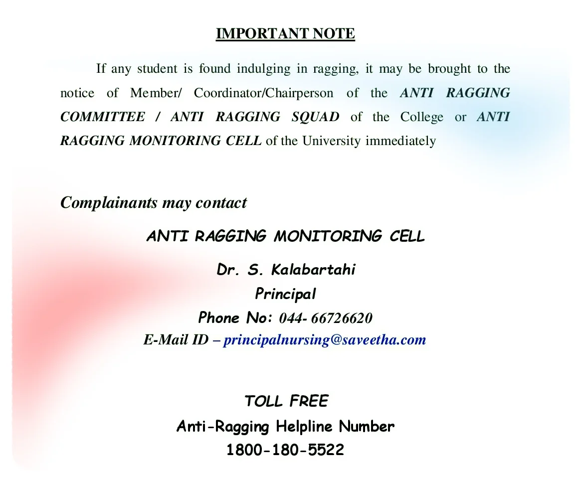 Anti Ragging Policy Saveetha College Of Nursing anti-ragging-policy-saveetha-college-of-nursing
