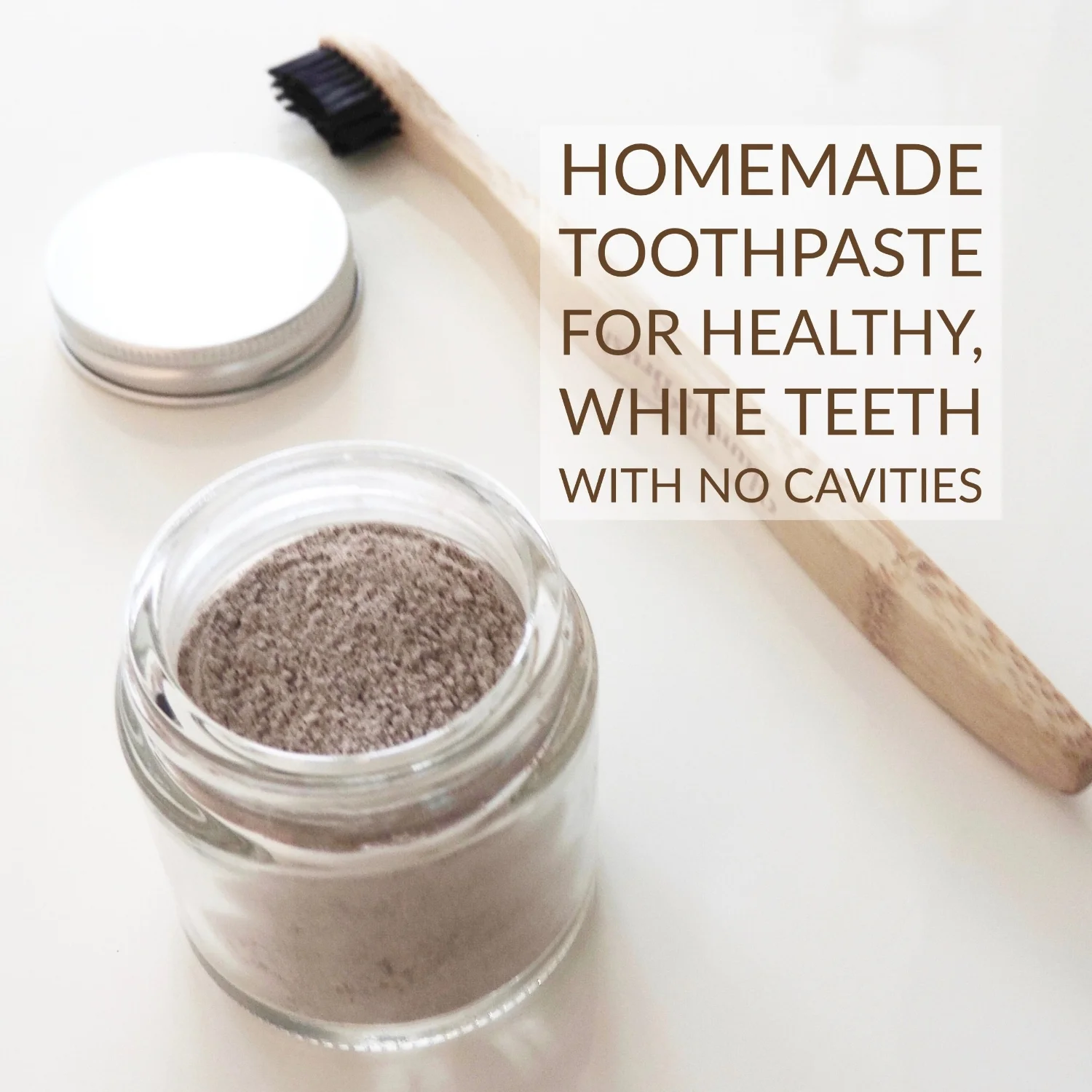 Homemade Toothpaste For Healthy, White Teeth With No Cavities — Hanne ...